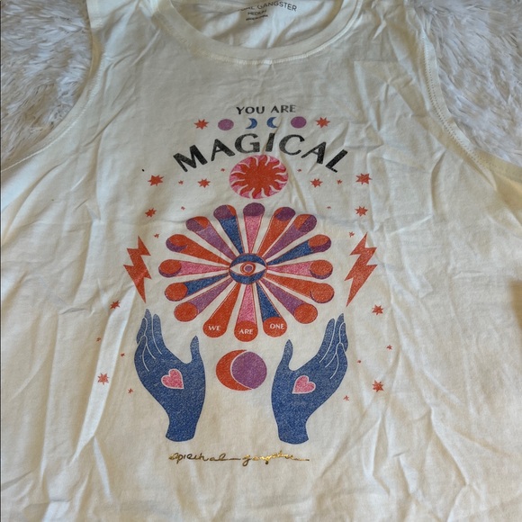 Spiritual Gangster | Tops | Spiritual Gangster Cream Magical Muscle ...